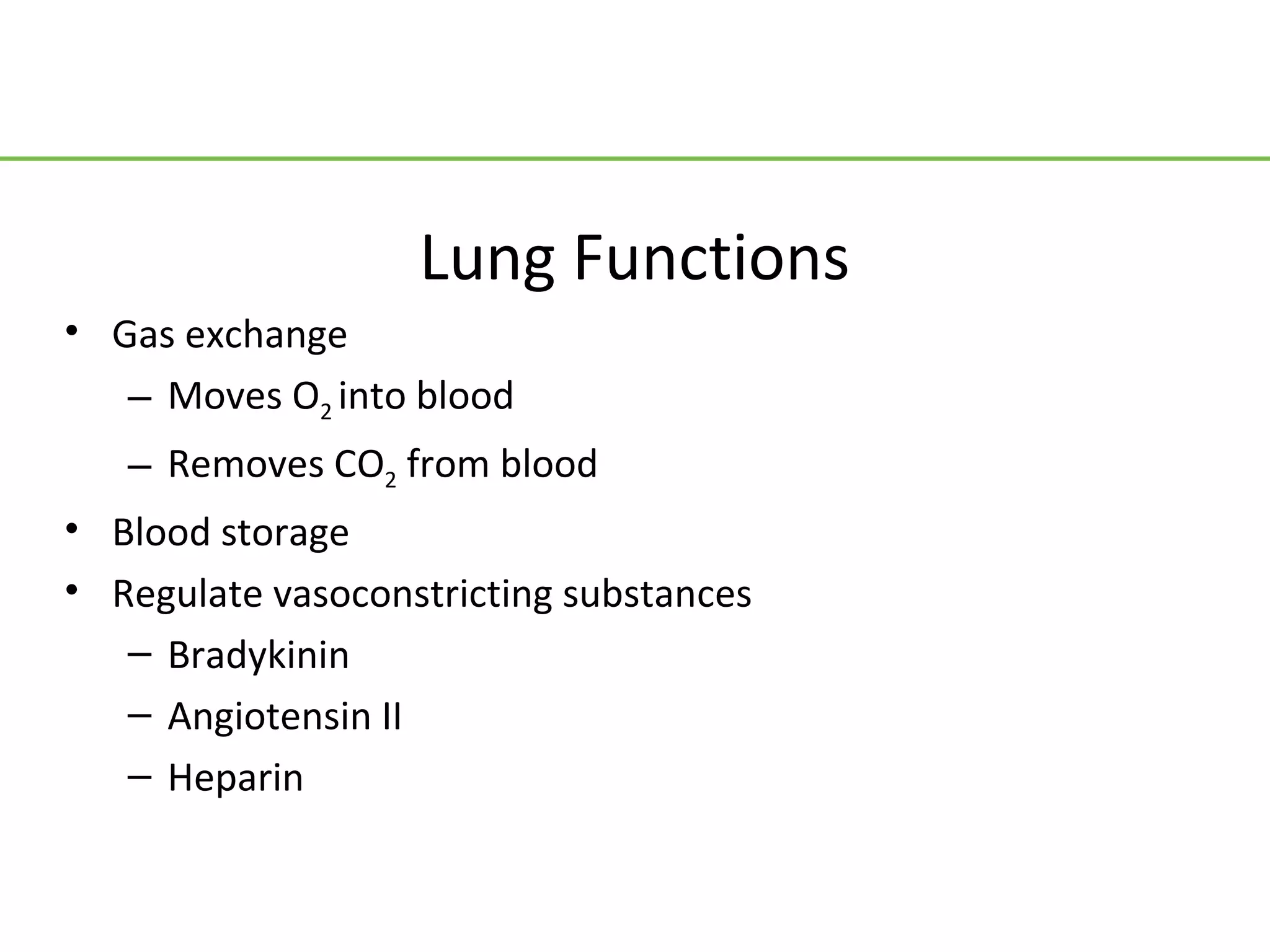 Respiratory physiology revised | PPT