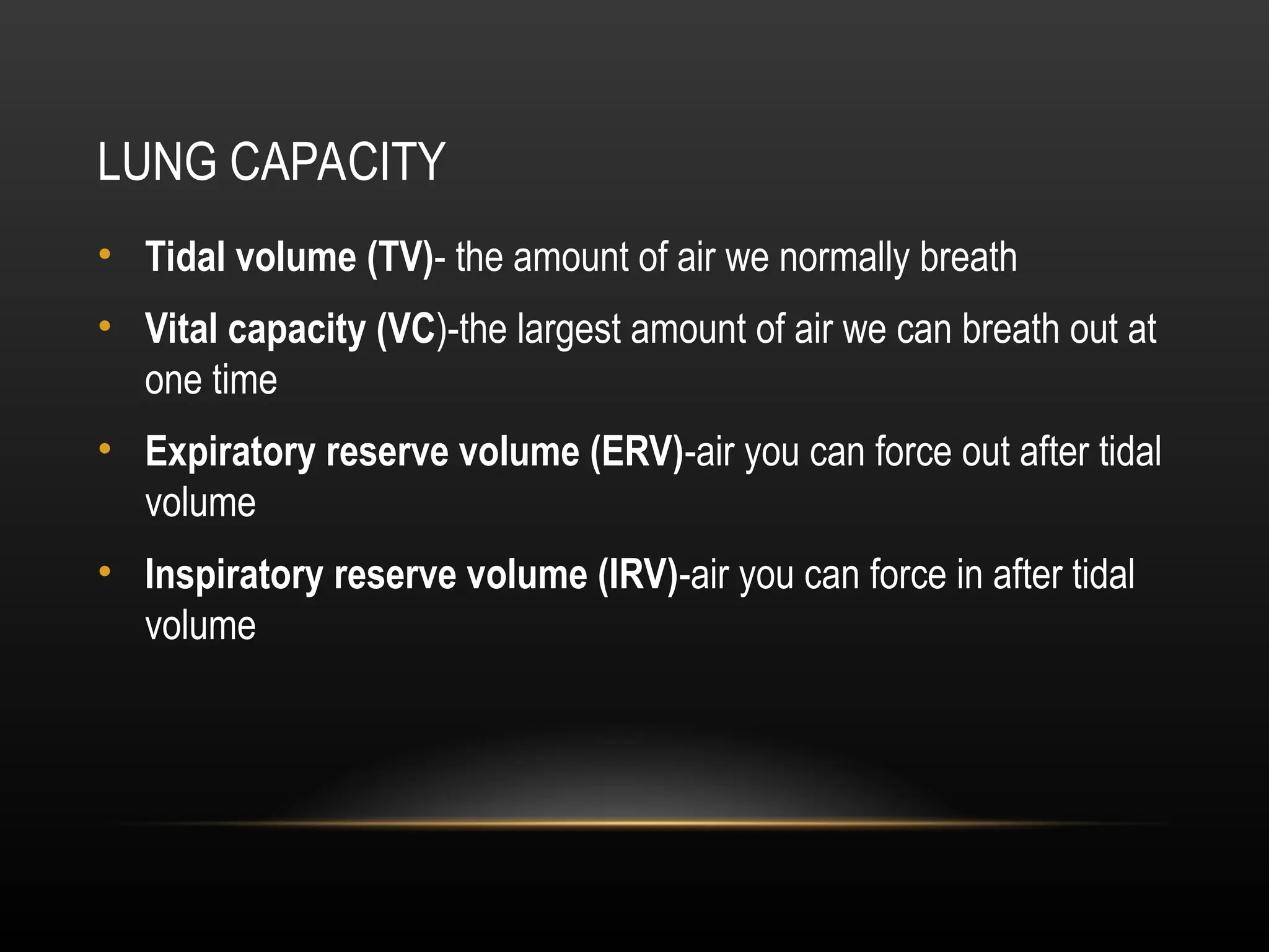 Respiratory physiology ppt in short and good | PPT