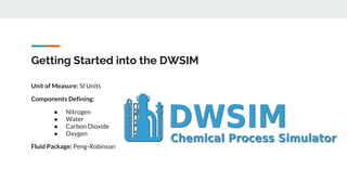 Simulation of Lungs for the Respiration Process using DWSIM | PPT