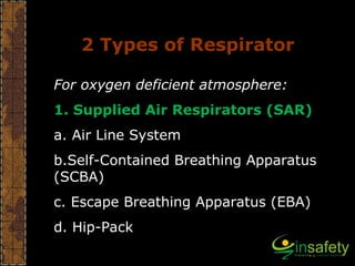 Respiratory Protection for safety in construction works | PPT