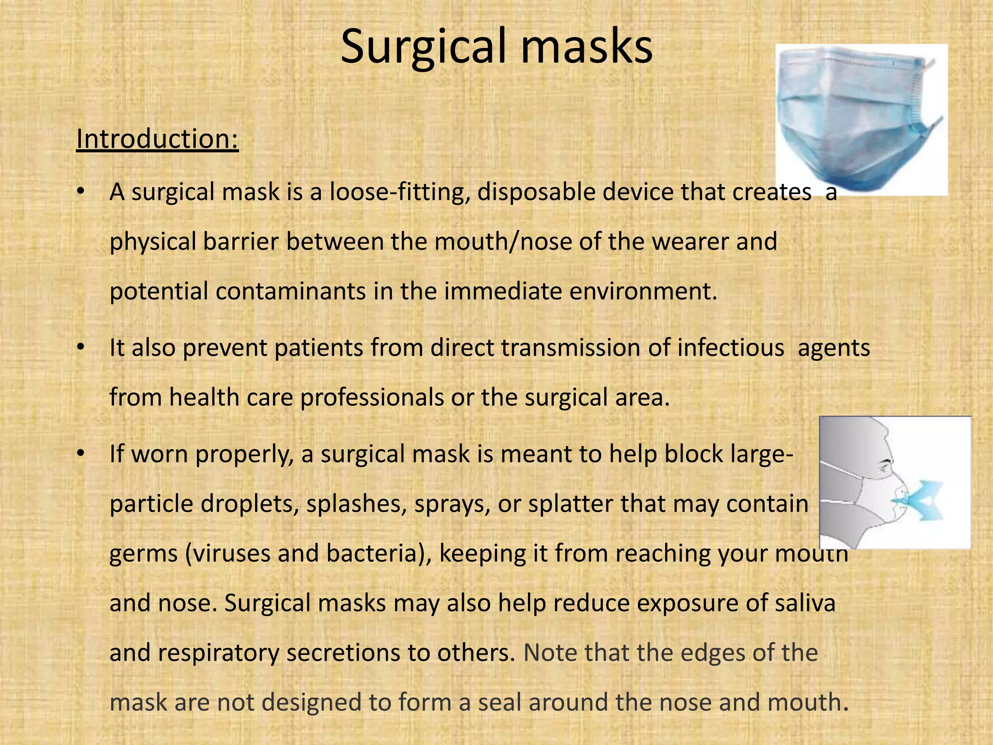 Respiratory protection : face mask respirator | PPTX