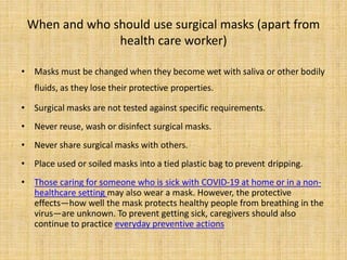 Respiratory protection : face mask respirator | PPTX