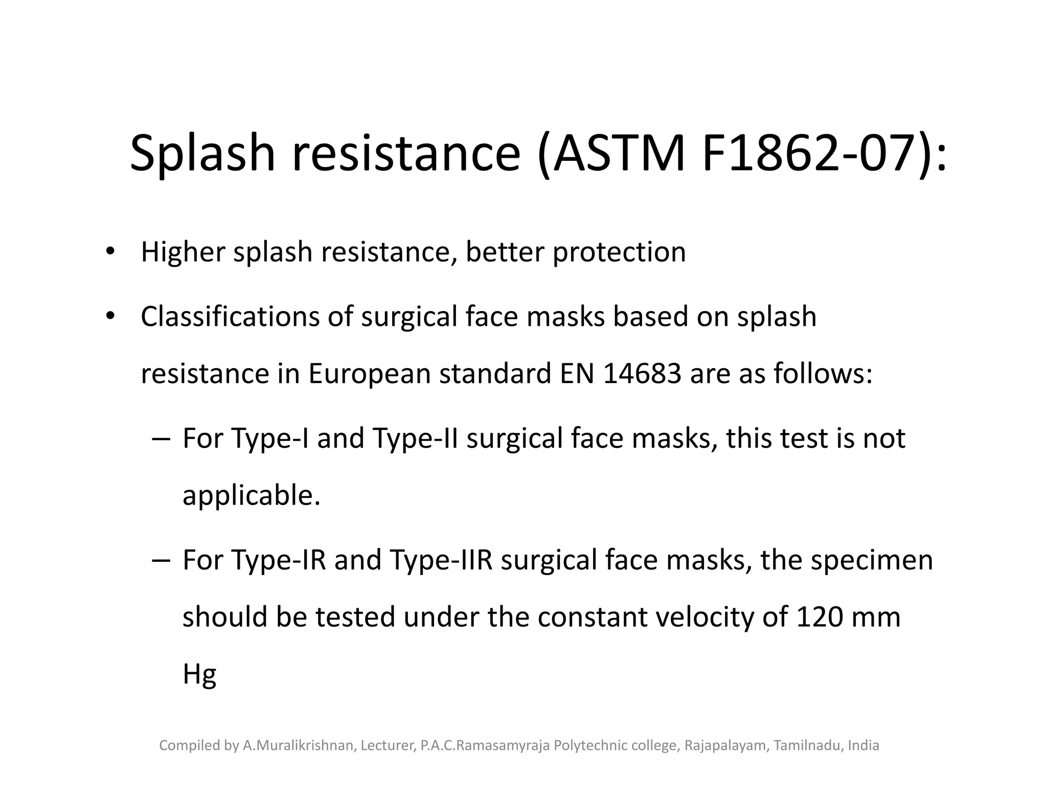 Respiratory protection face masks and respirators | PDF
