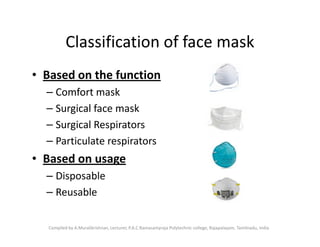 Respiratory protection face masks and respirators | PDF