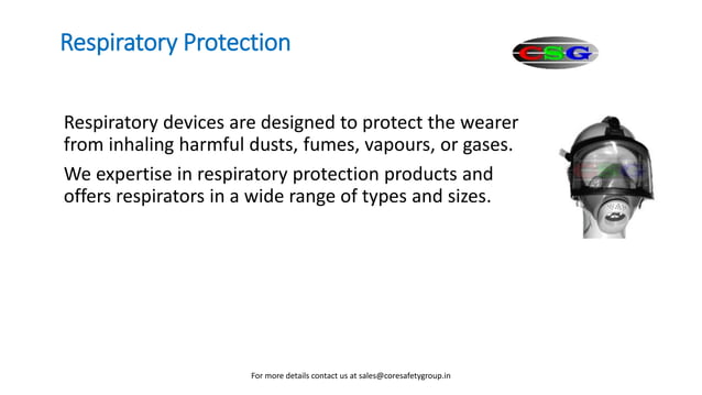 Respiratory protection | PPTX
