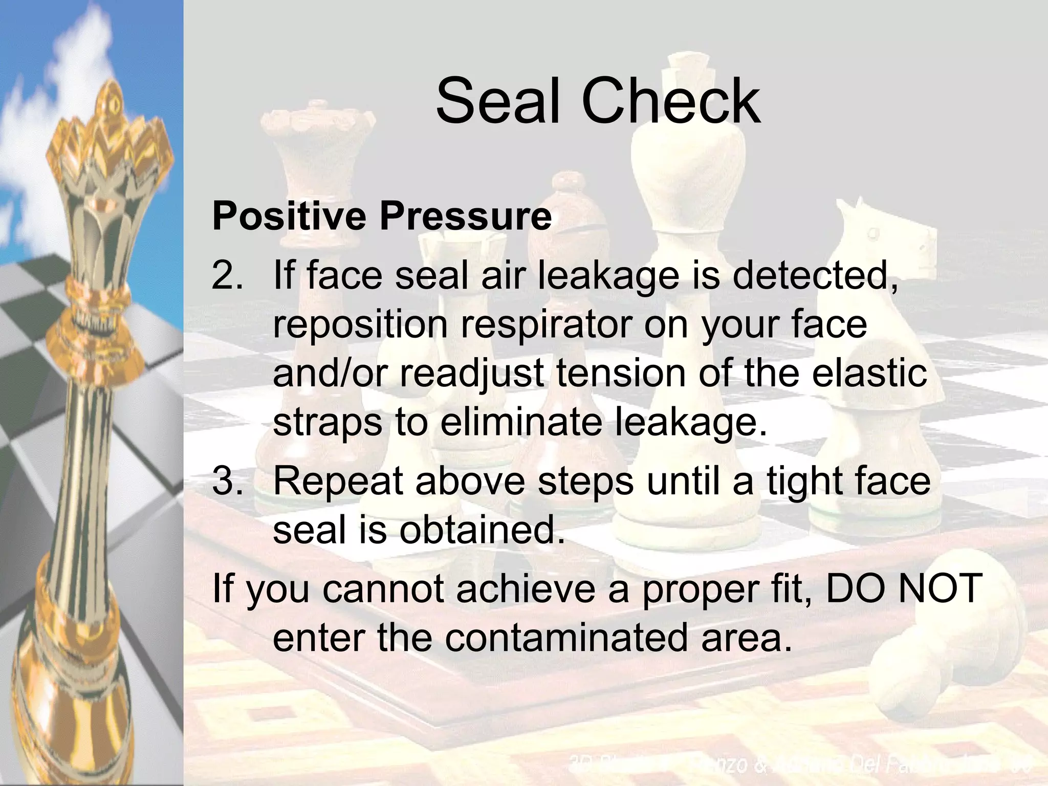 Respiratory protection refresher | PPT