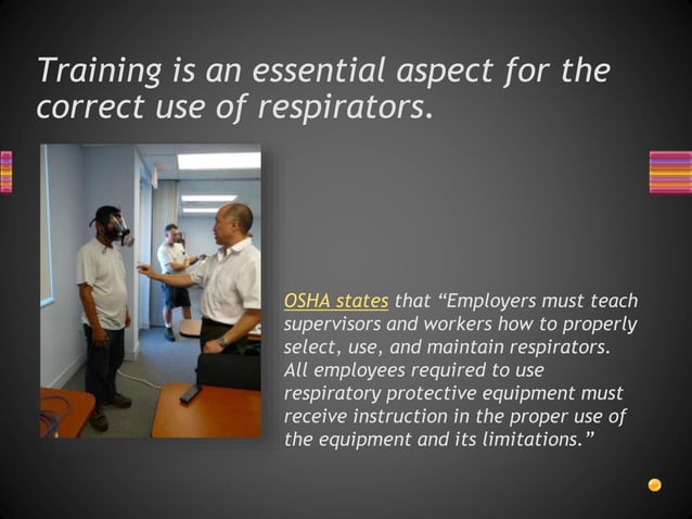 Respiratory Protection Training for Workers | PPT