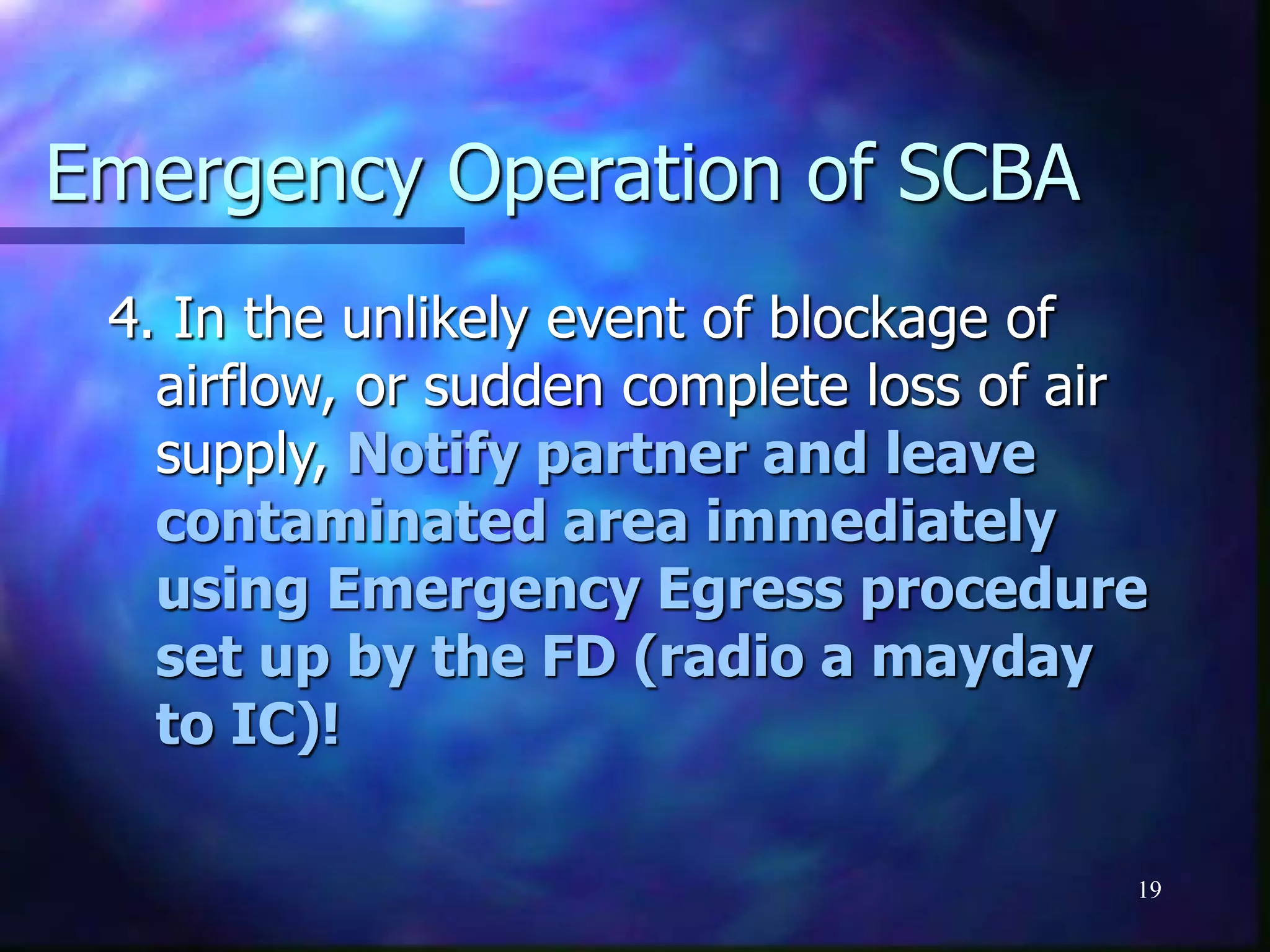 SCBA | PPT