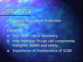 SCBA | PPT