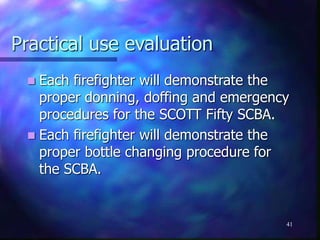 SCBA | PPT