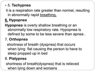 Respiratory rate | PPTX