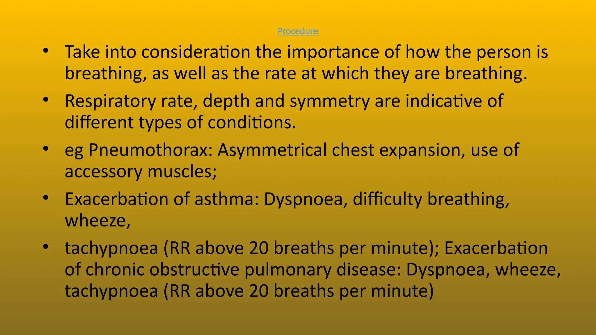 Respiratory Rate and respiratory measurements.pptx | Lung and ...