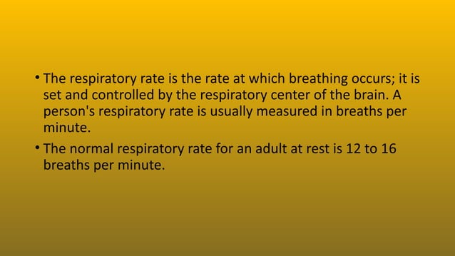 Respiratory Rate and respiratory measurements.pptx | Lung and ...