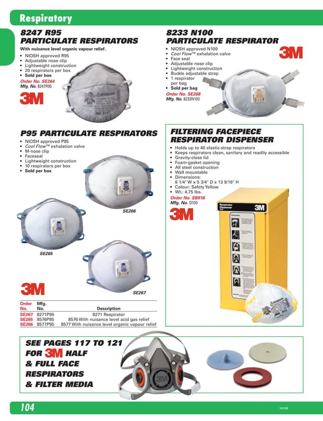 Respiratory Protection Selection Guide PDF | PDF | Lung and Respiratory ...