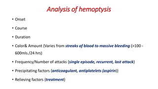 History taking scenario | PPTX