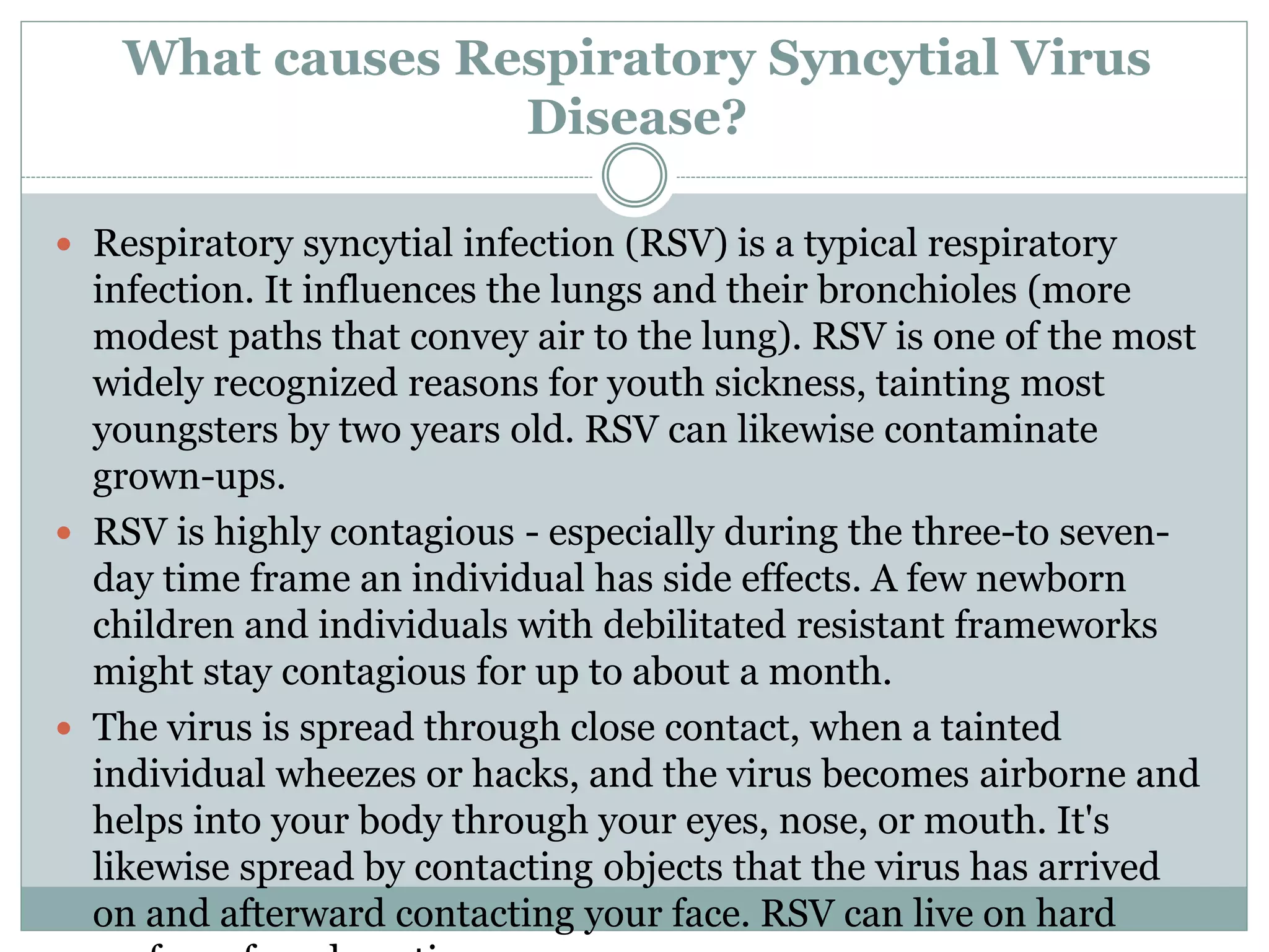Respiratory Syncytial Virus | PPTX