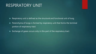 Respiratory system | PPTX