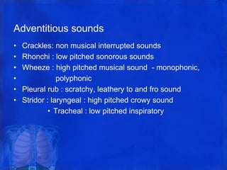 Respiratory system | PPTX