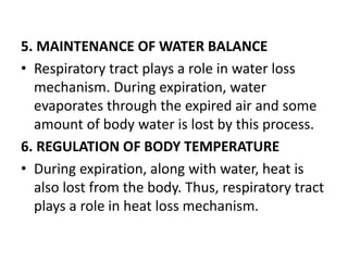 Respiratory system | PPTX