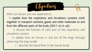 Grade 9 Respiratory and Circulatory System.pptx