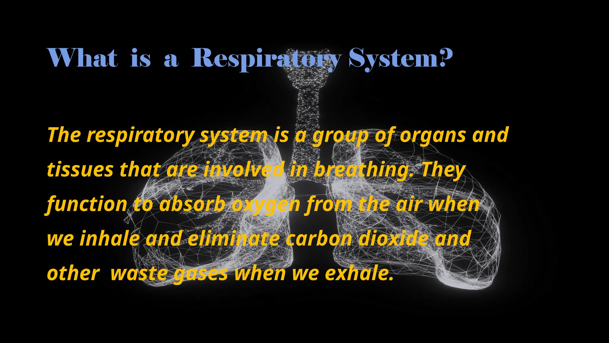 Respiratory System.pptx science 9 JHS lesson | PPT