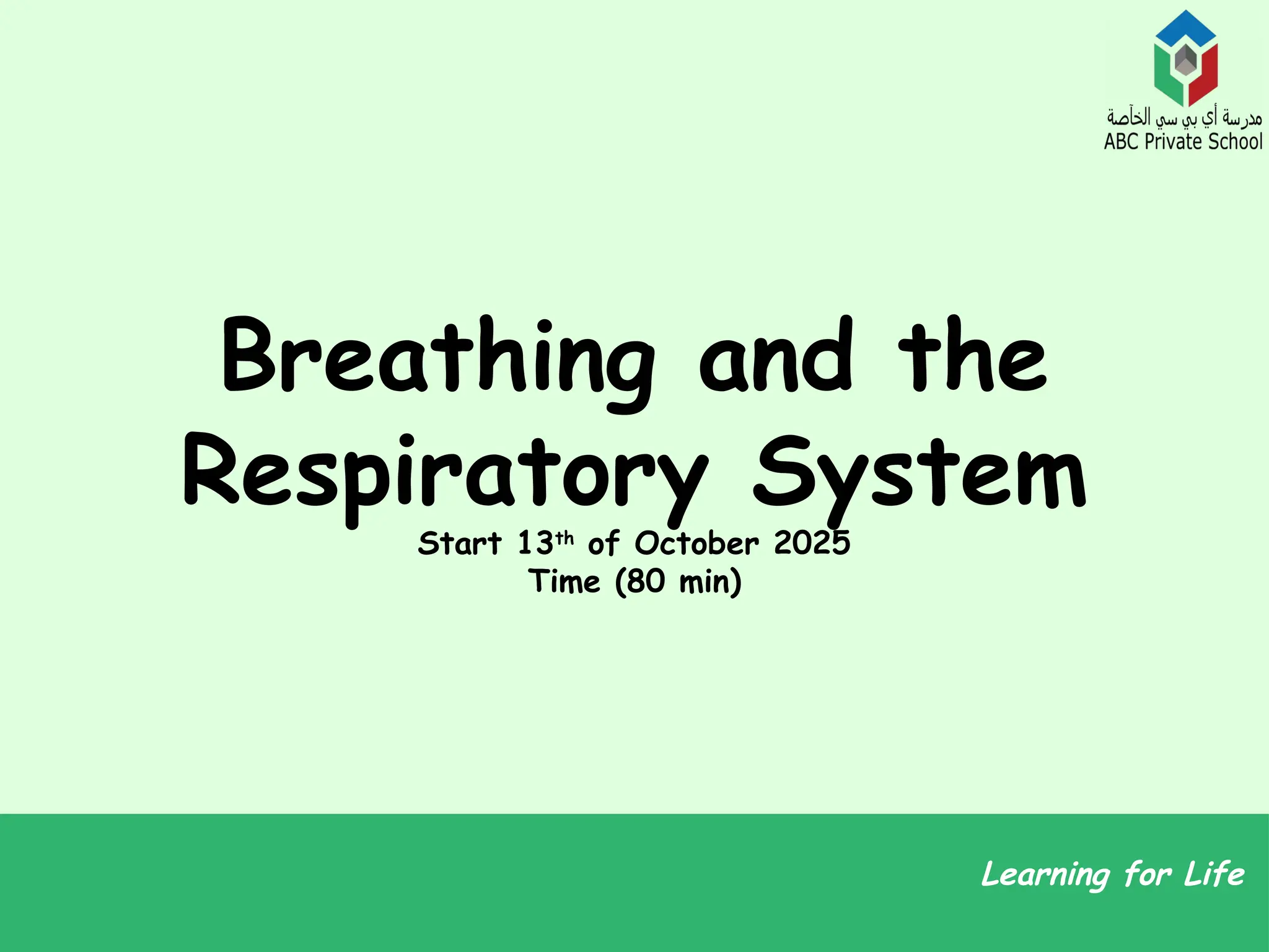 breathing and the Respiratory system.pptx