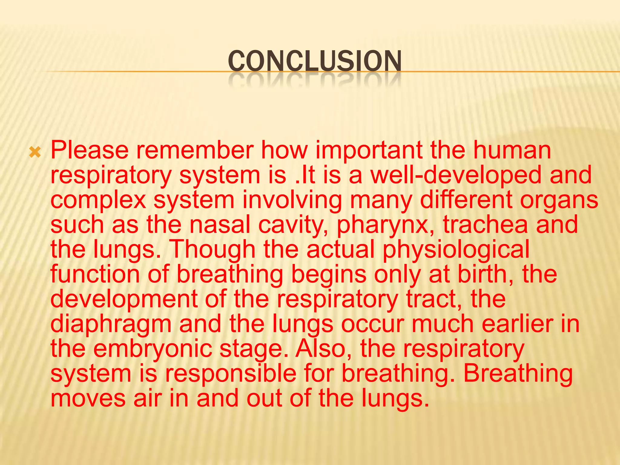 Respiratory System.Chapter # 7 | PPTX
