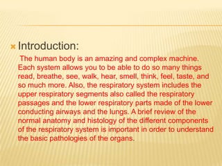 Respiratory System.Chapter # 7 | PPTX