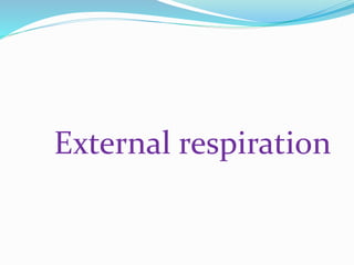 Physiology of respiration | PPTX