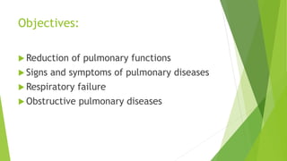 Respiratory System pathology detailed topic | PPTX