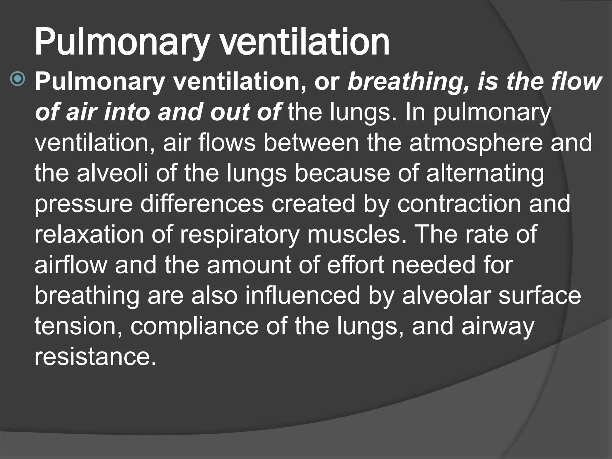 respiratory system 2 detailed explanation | PPTX