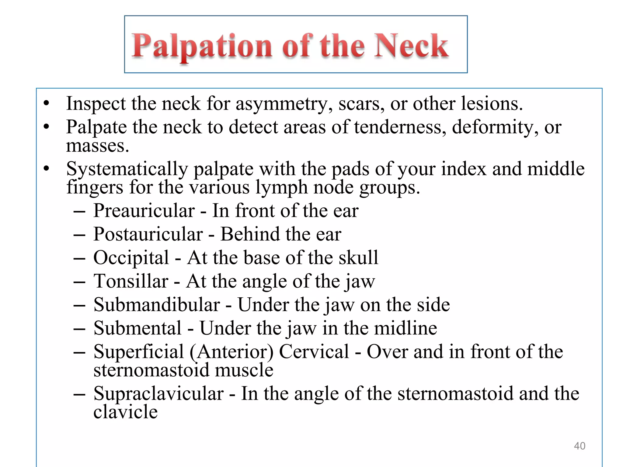 Respiratory system examination | PPT