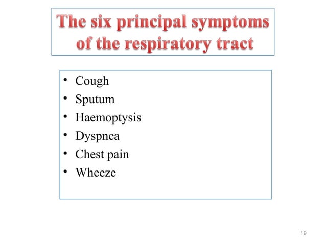 Respiratory system examination | PPT