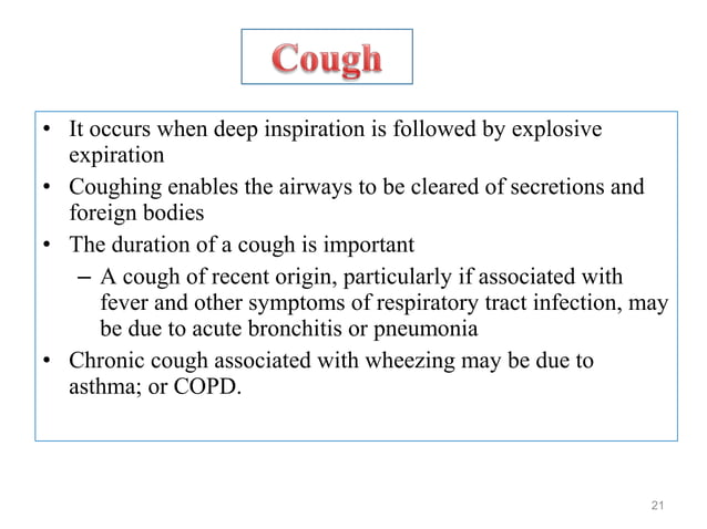 Respiratory system examination | PPT