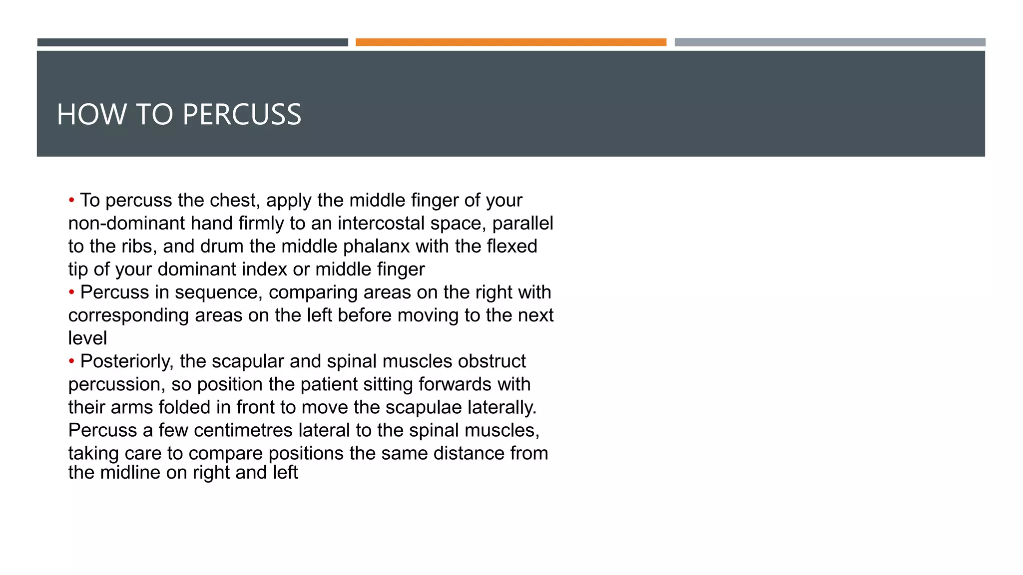 Respiratory system examination | PPTX