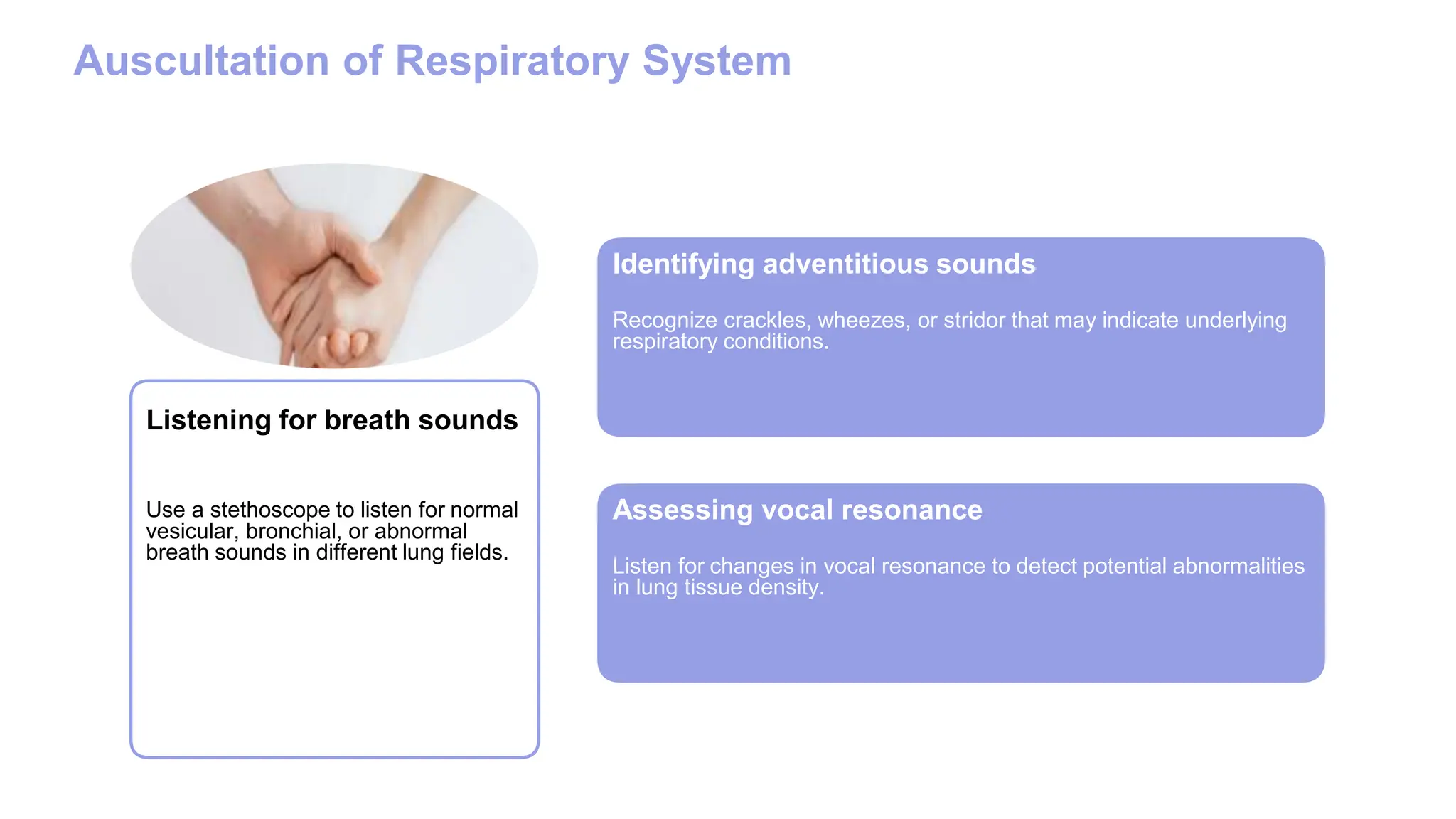 respiratory system examination healthcare | PPTX