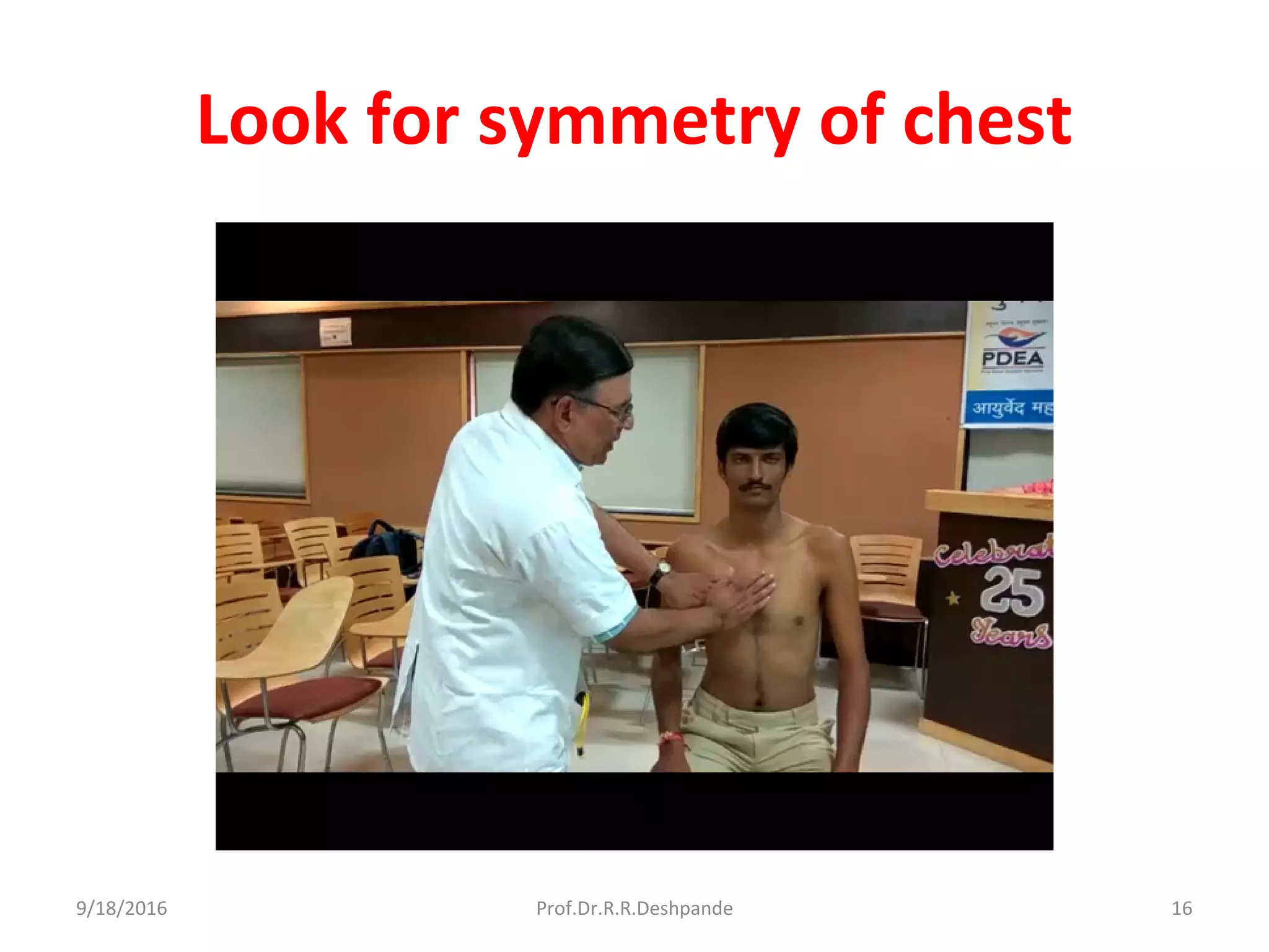 Respiratory system examination | PDF