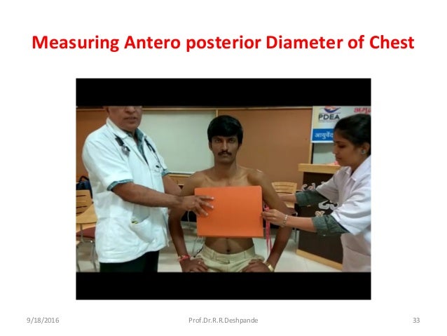 Respiratory system examination