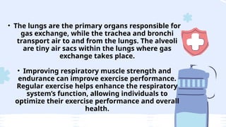 hUMAN RESPIRATORY SYSTEM AND EXERCISES HUMANpptx | PPTX