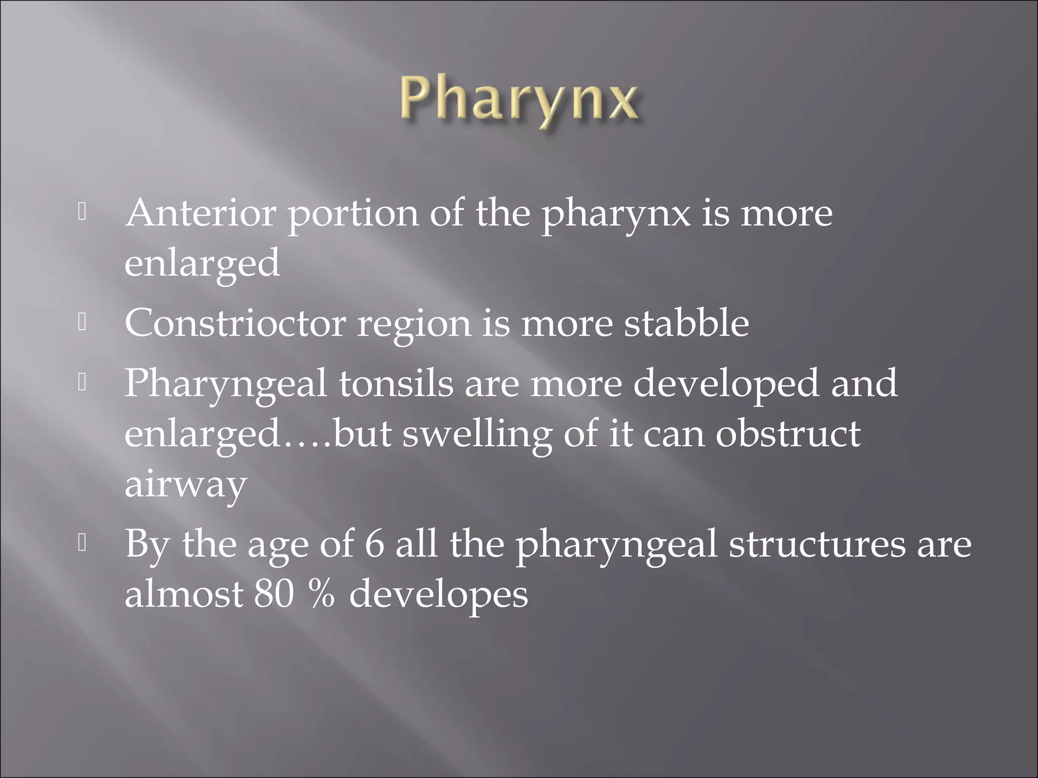 Respiratory system in children | PPT