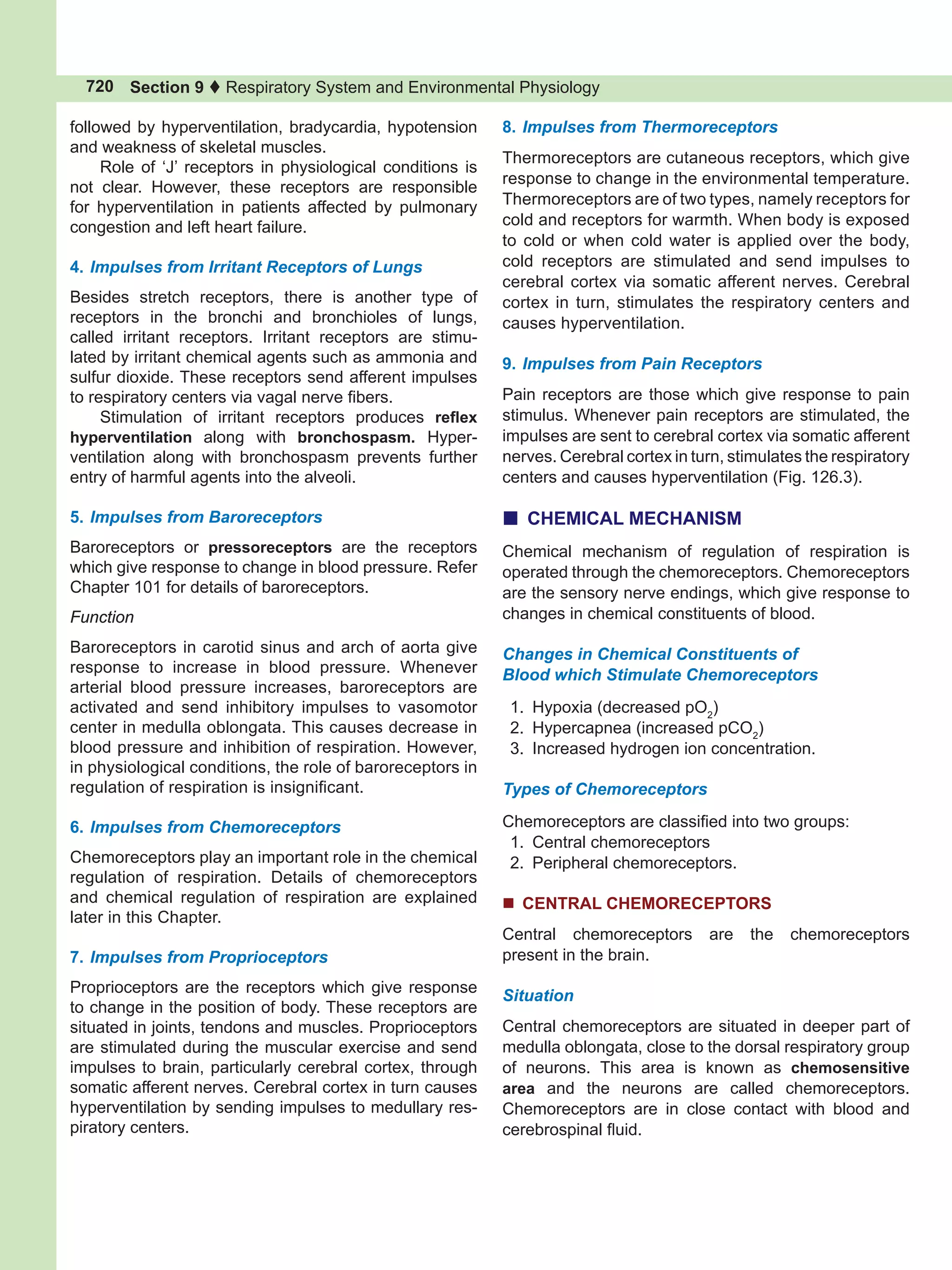 Respiratory system k sembulingam 6th edition | PDF