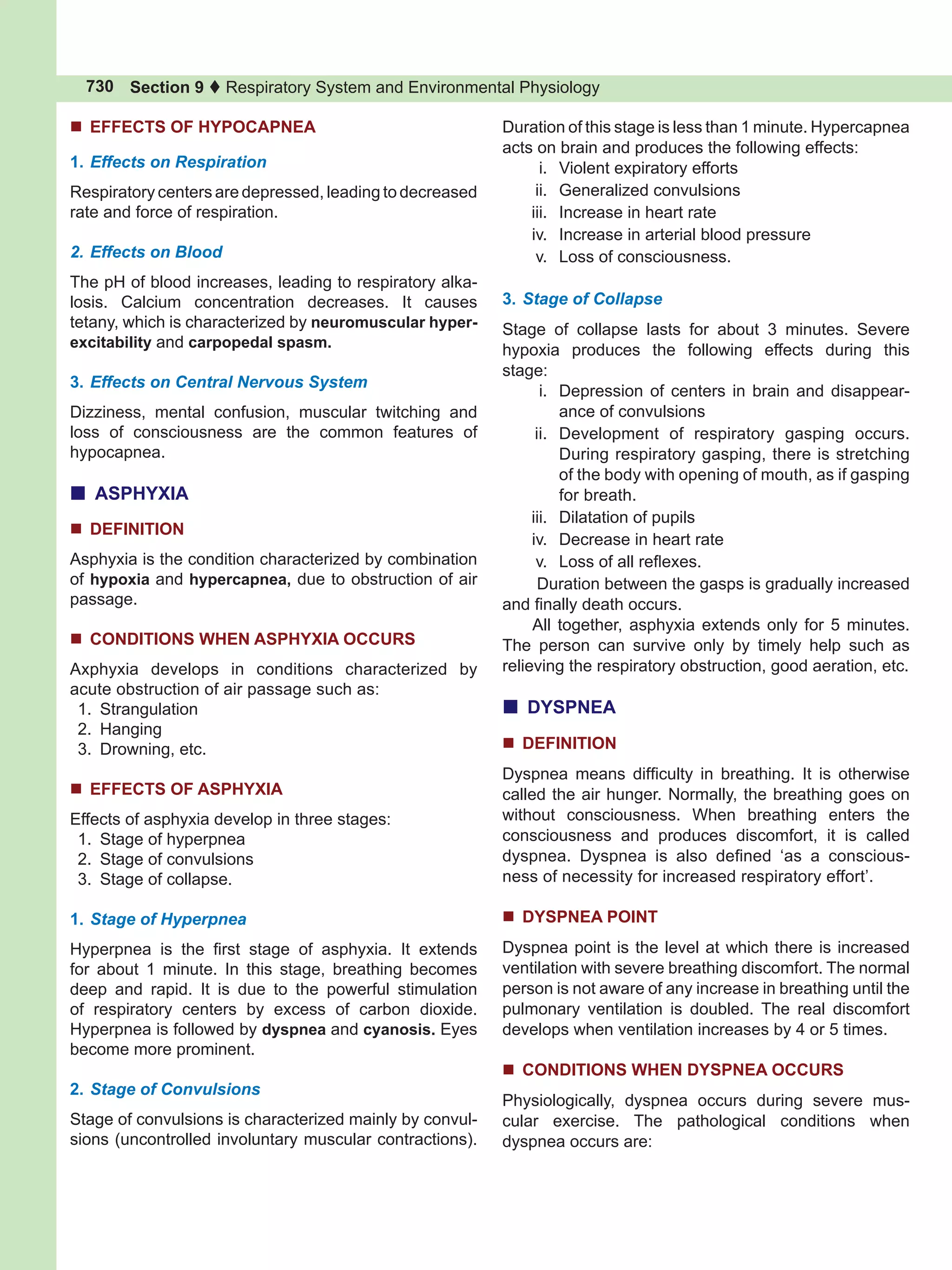 Respiratory system k sembulingam 6th edition | PDF