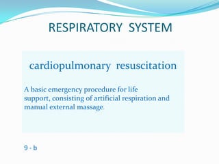 Respiratory system part 1 of 2 | PPTX