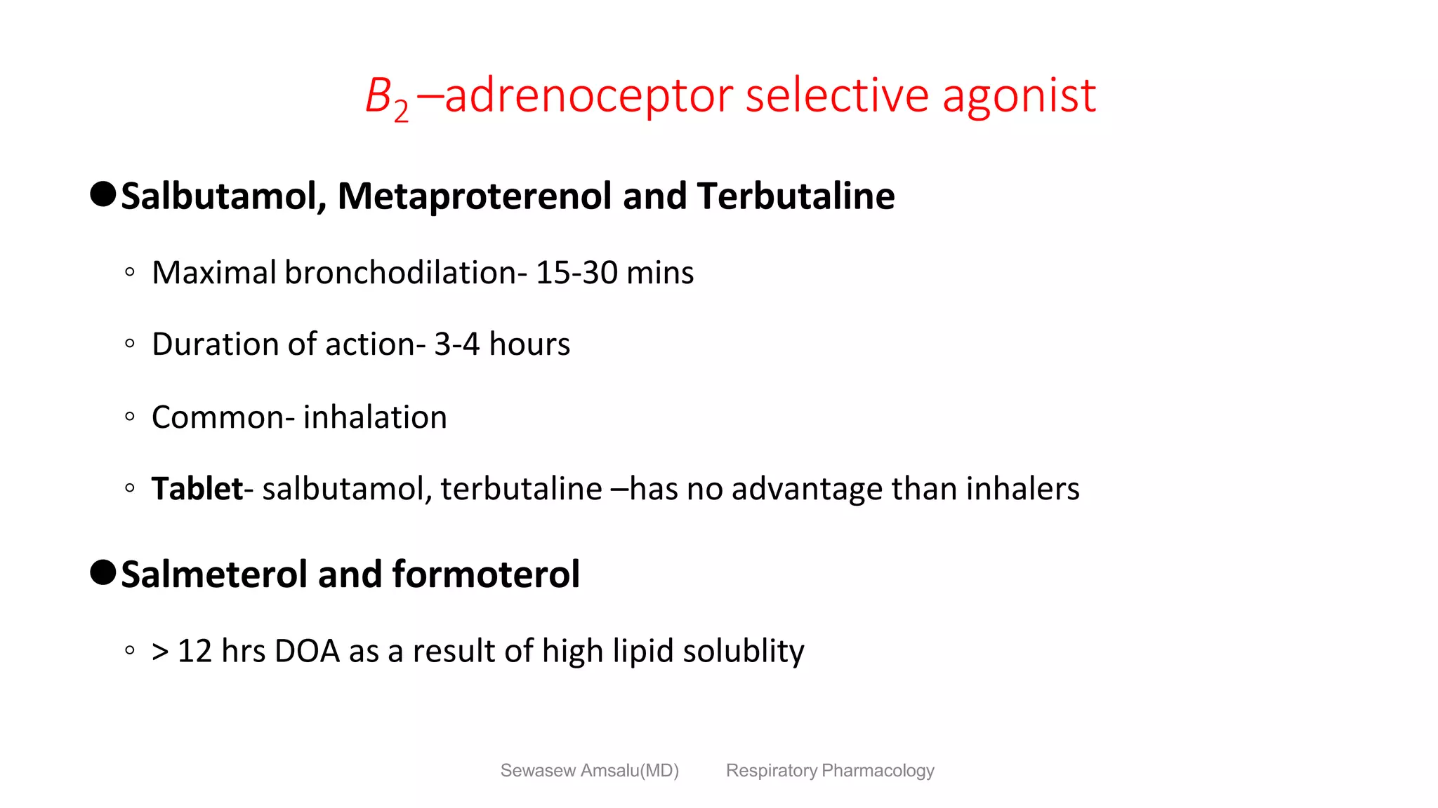 Respiratory System Pharmacology.pptx
