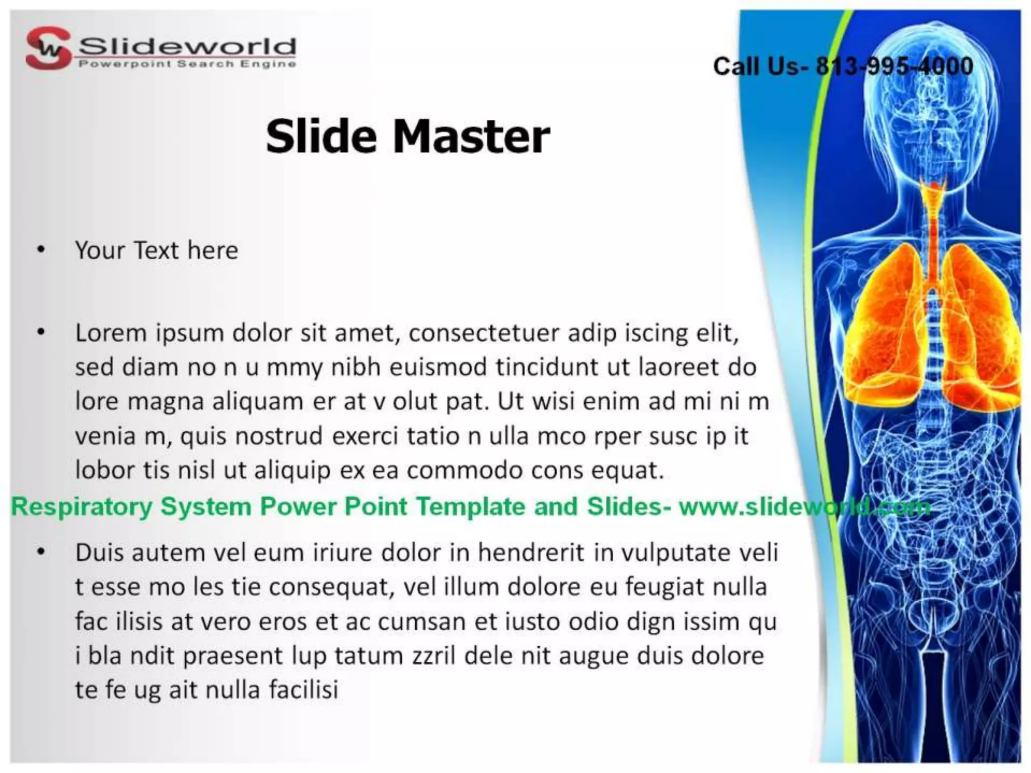 Respiratory System Powerpoint Template | PPTX | Operating Systems ...