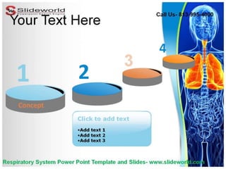 Respiratory System Powerpoint Template | PPTX