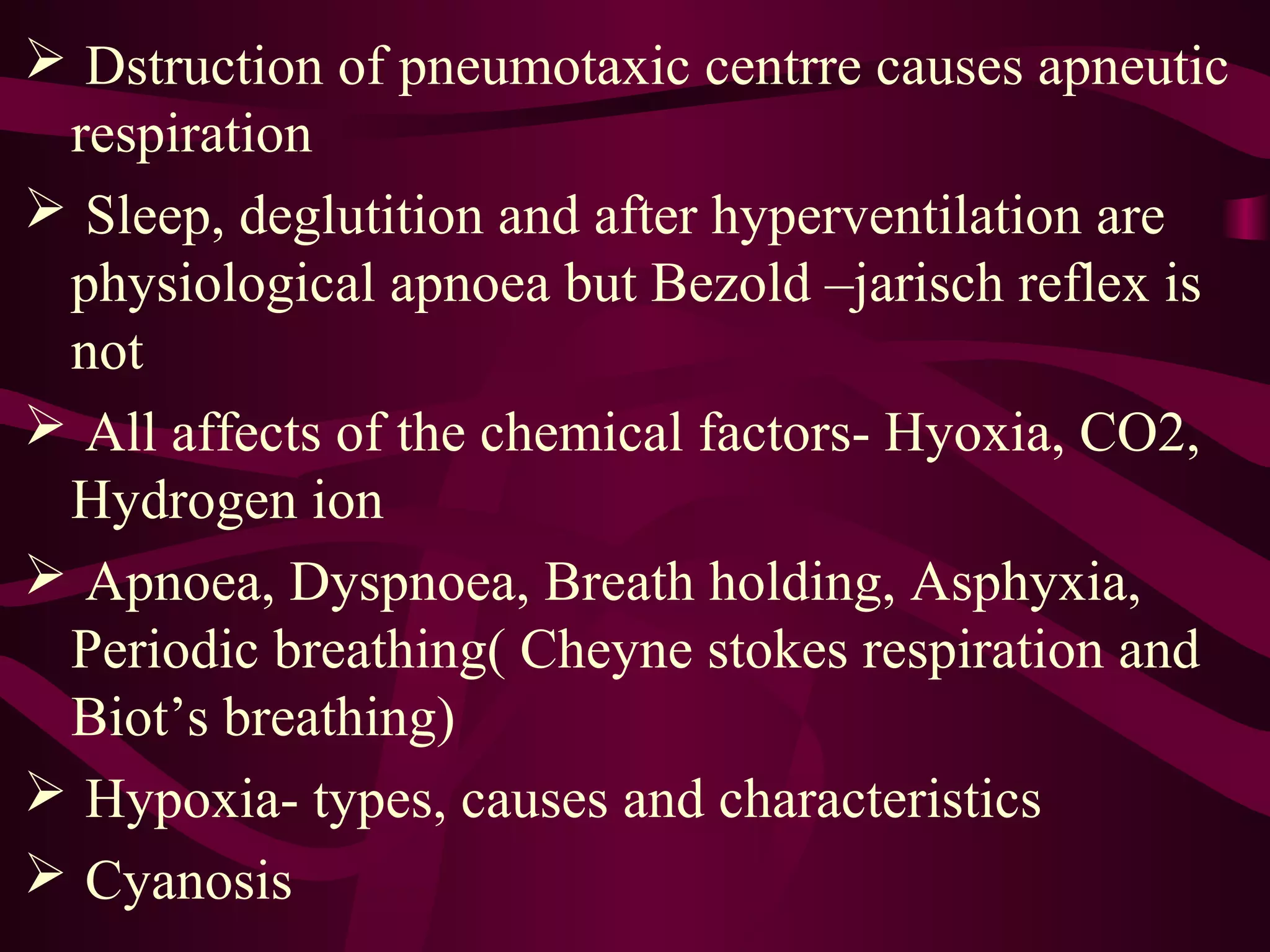 Respiratory System Physiology | PPT