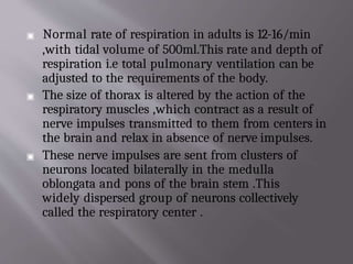 Respiratory system ppt 1.pptx- PHYSIOPATHOLOGY | PPTX