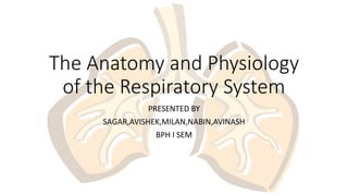 Respiratory system presentation | PPTX