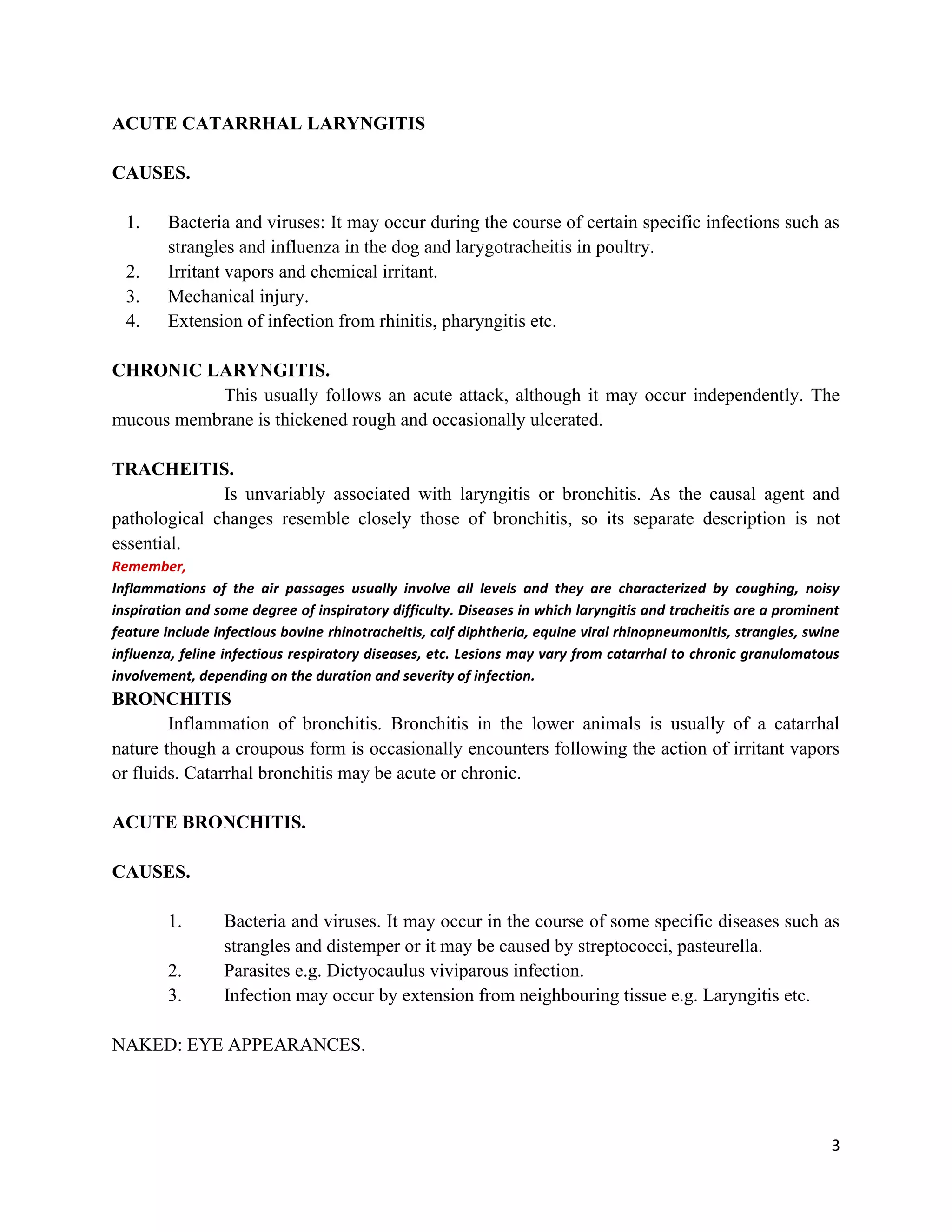 Respiratory system systemic pathology path 202 | PDF